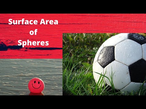 Surface Area of Spheres