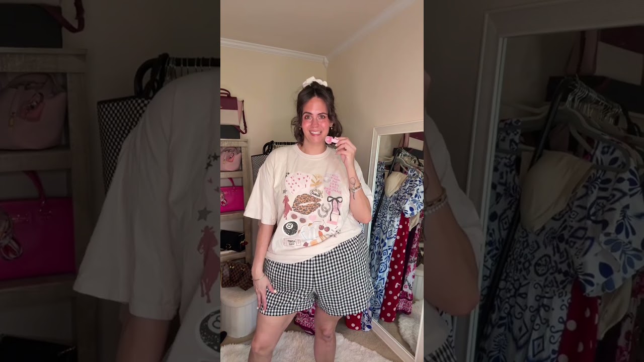 I just found out that these viral plus size shorts go up to size 6x now! Screaming from the