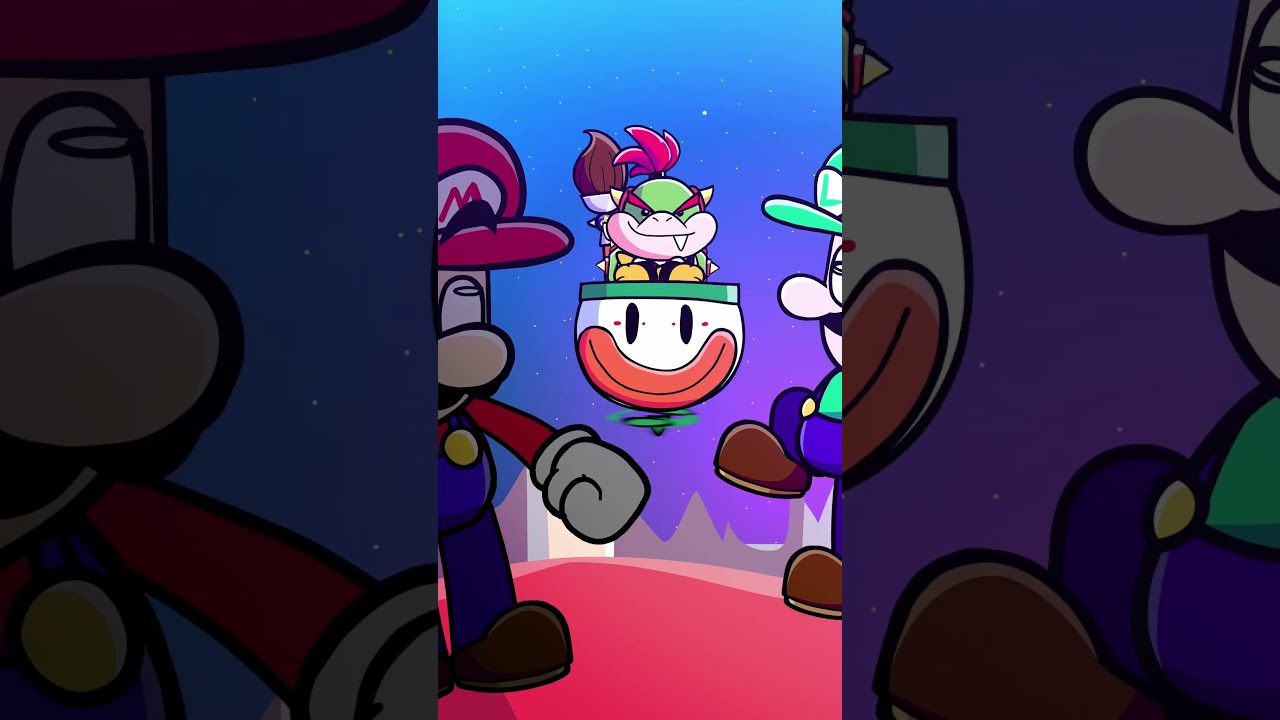 Wonder Bowser Jr Fight | The Super Mario Galaxy Movie Animation |