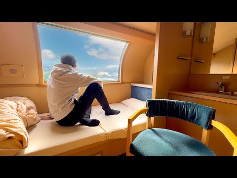 Japan’s Comfortable Overnight Train "Deluxe Room" | Sunrise Express 🚇 🌅