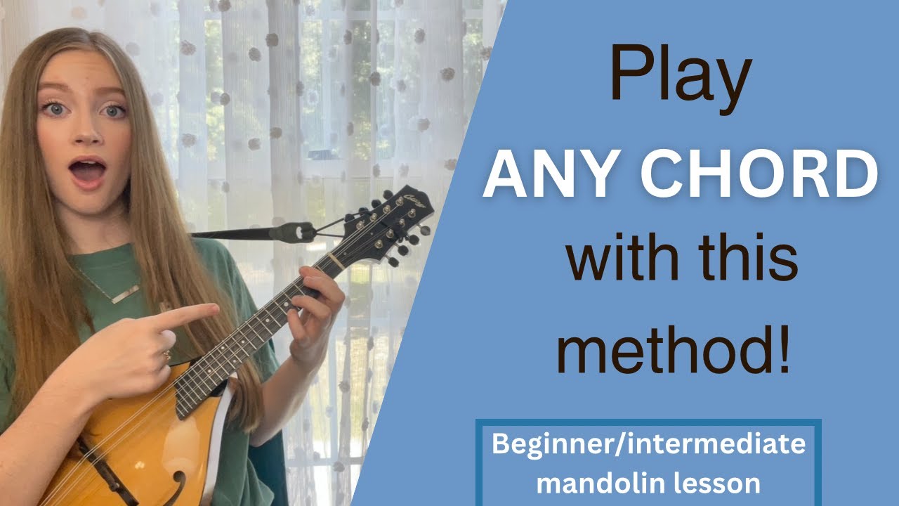PLAY ANY CHORD with this method on the mandolin!