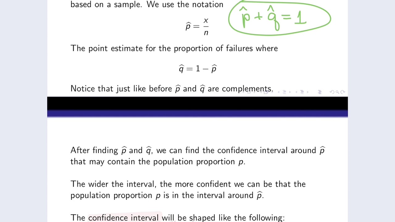 STA 2023 Chapter 7 Section 1 Part 1