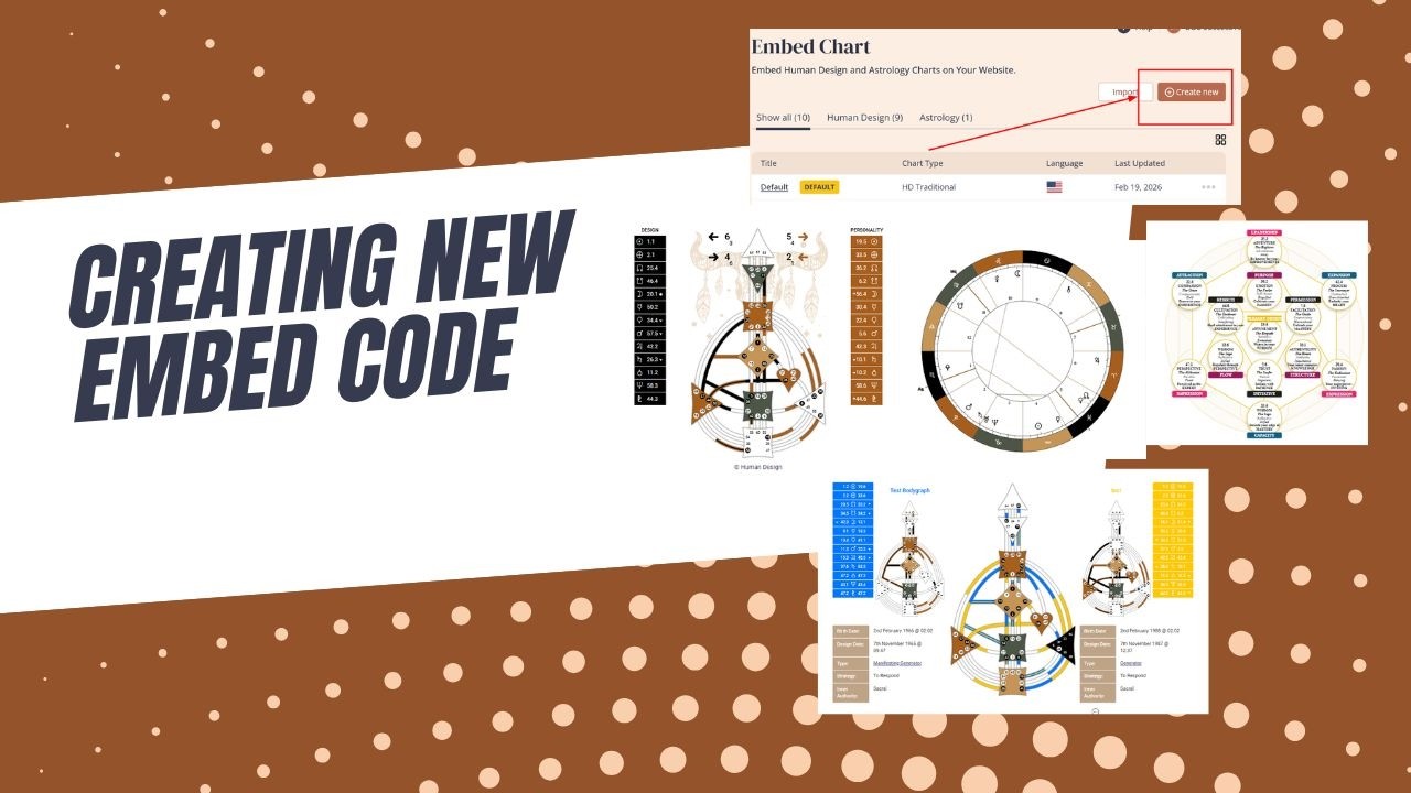 How to create an Embed Code?