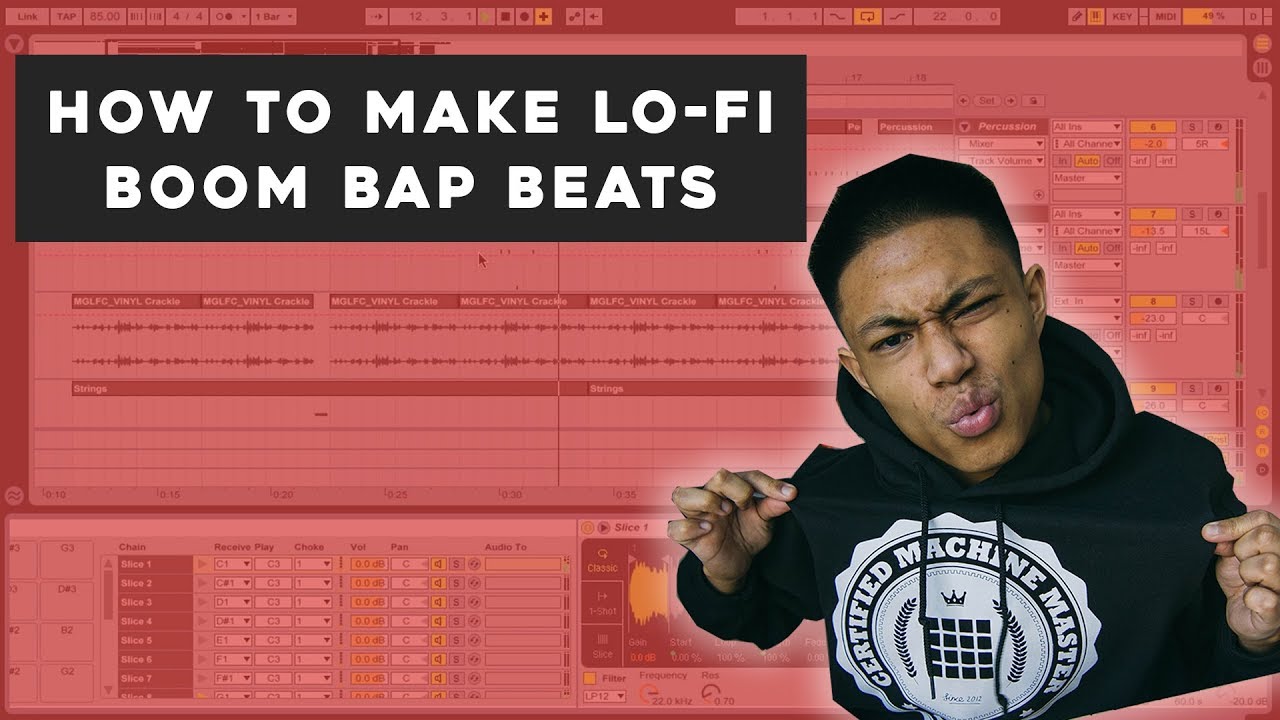 How To Make LoFi Boom Bap Beats | LoFi Casso x DeLorean Sample Pack Review Using Ableton