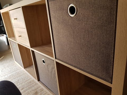 Assembling Clever Cube storage unit from Bunnings
