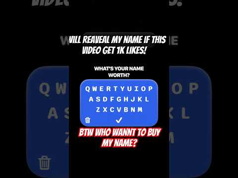 How much is my name worth? #filter#viral#mony