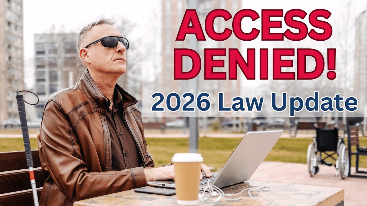 Is Your Website Illegal? The 2026 ADA Deadline Explained