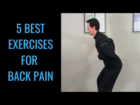 5 best low back exercises for back pain and spinal stabilization by Toronto chiropractor Dr. Mackay