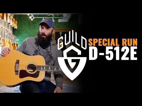 Guild 12 String D512 E One-of-a-Kind AAA Sitka | Reverb