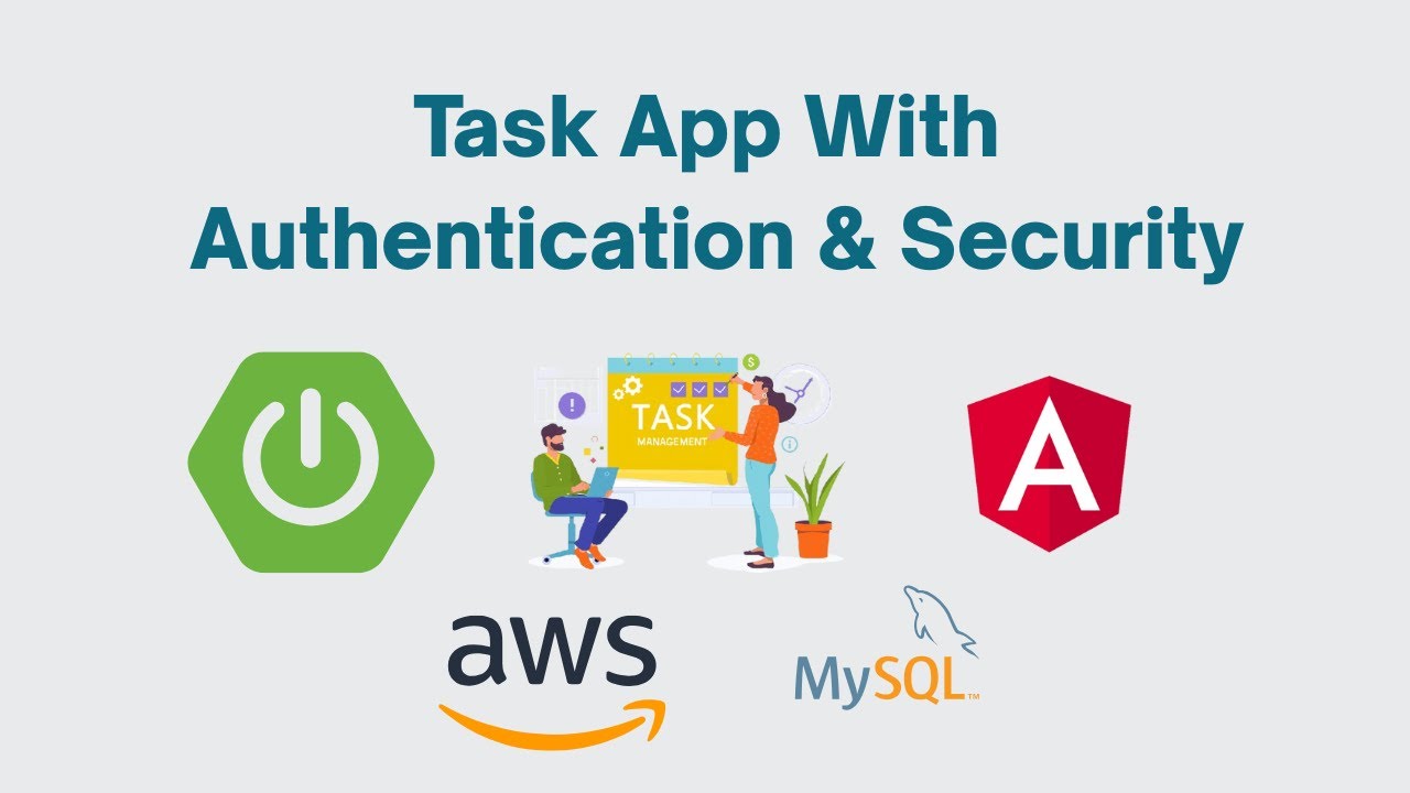 Tasks Manager App: Spring Boot + Angular + JWT Auth + Security + MySQL + AWS EC2 Deployment