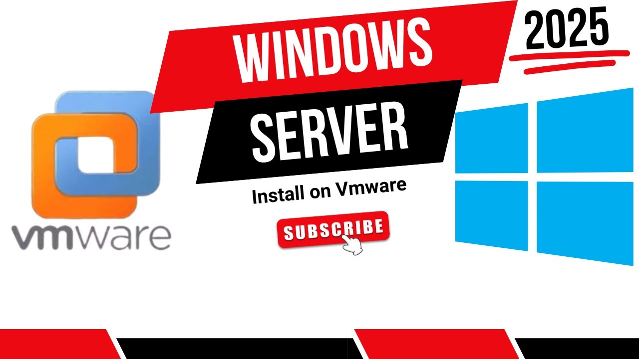 Create a Windows Server 2025 Virtual Machine in Minutes | VMware Workstation Pro