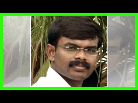 Cartoonist held in tamil nadu for caricature on cm