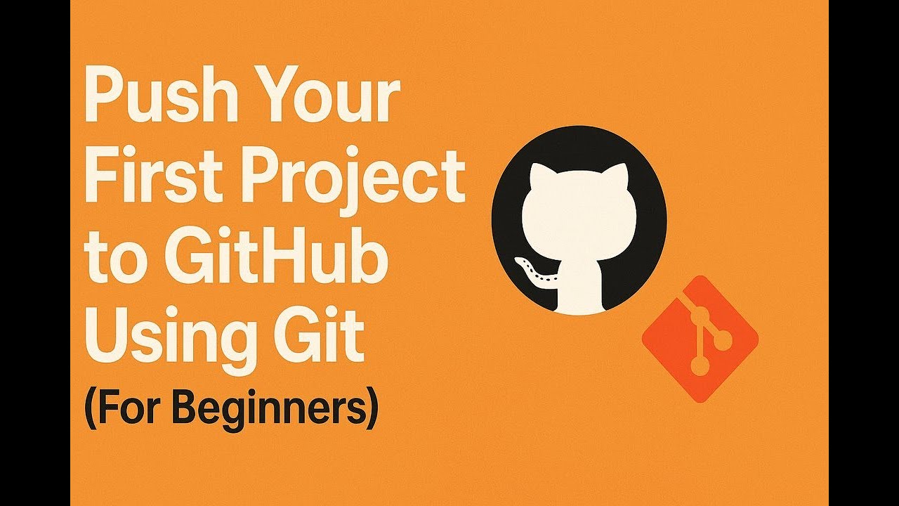 Push Your First Project to GitHub Using Git. For Beginners.