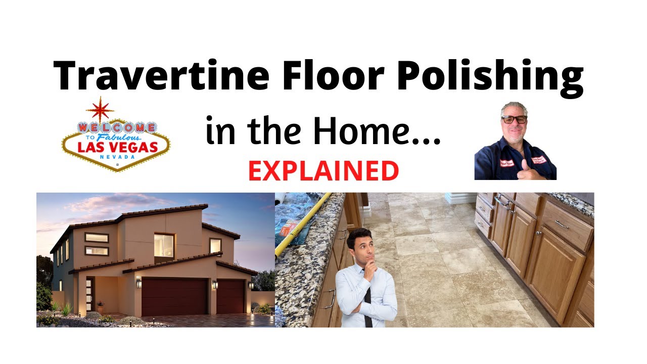 Travertine Floor Polishing in your Home!