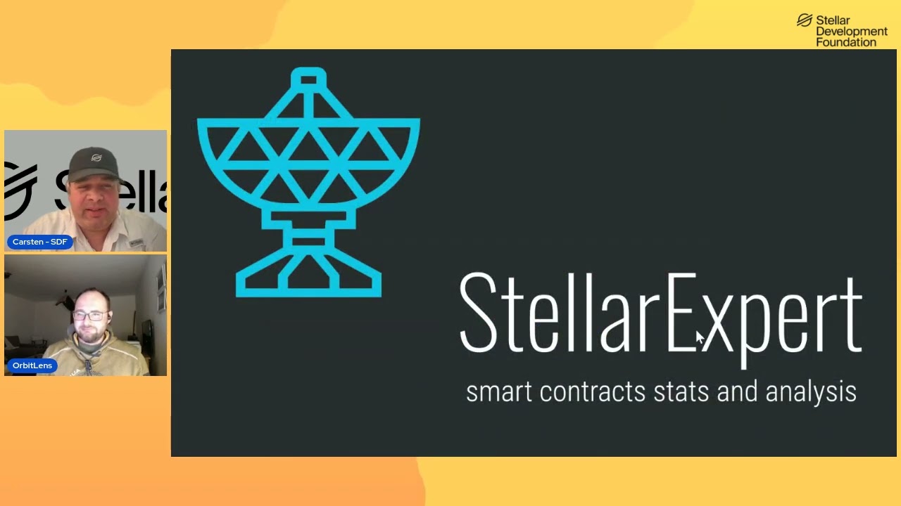 Stellar Developer Meeting: OrbitLens showcases StellarBroker and StellarExpert