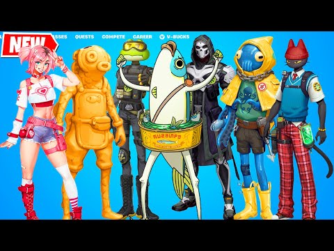 *NEW* Fortnite Leaked Survey Skins: Summer'25, Fortnitemares 2025 FREE rewards & more...