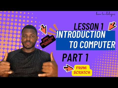 Computer Basics for Beginners: Definition, Examples & Functions (Lesson 1)