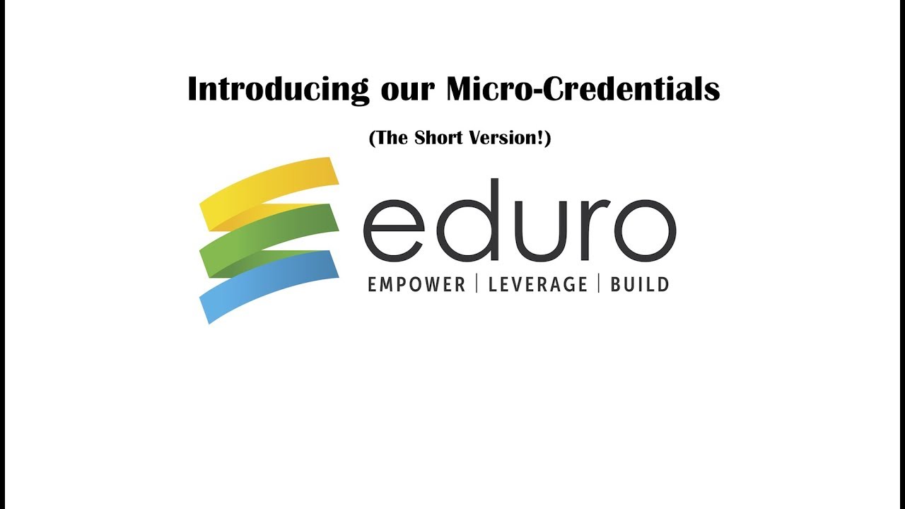 Introducing Our Microcredentials