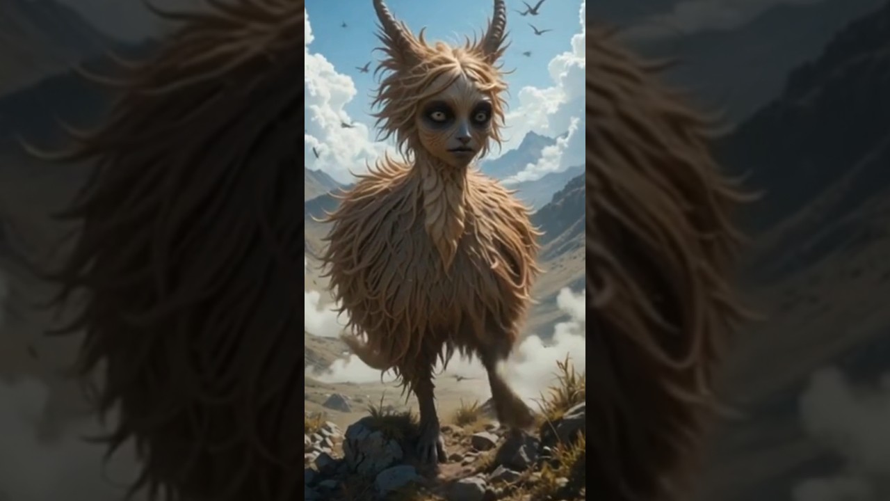 Weird Human like Animals #ai#trending#trend#creature#animation#creepy#animal #mustwatch#viralreels