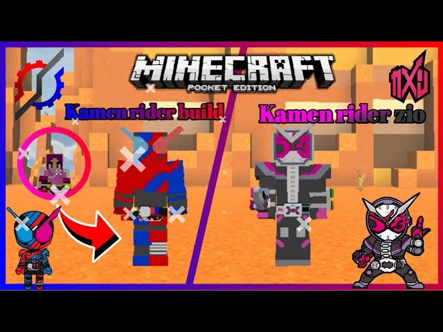 Addon terkeren Kamen rider terbaru Minecraft pe Minecraft Mod