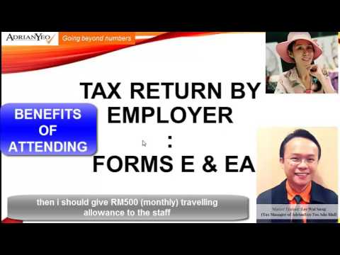 TaxPlanningMethod Tax Return Form E and EA Year 2016
