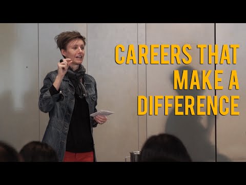 Careers That Make A Difference | Rebecca Scott | Melbourne International Student Conference 2016