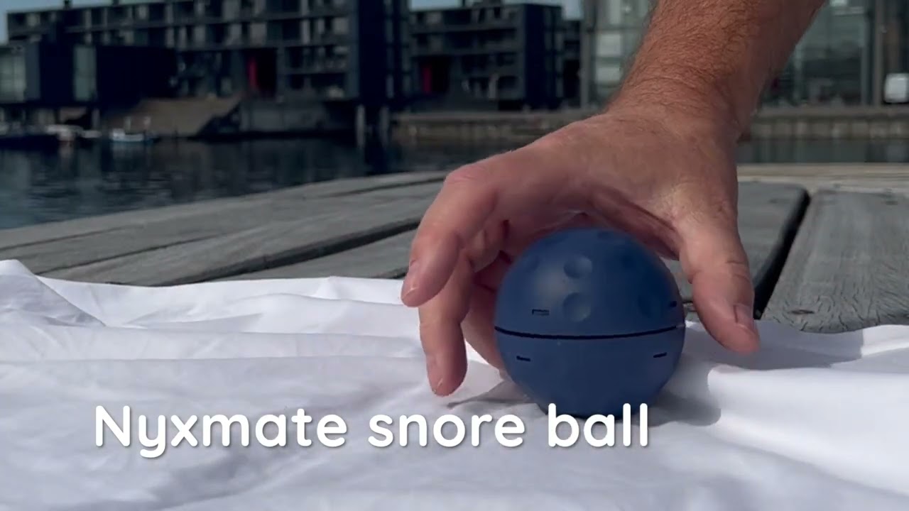 Stop Snoring – Nyxmate Snore Ball | Sleep Position Trainer You Attach to Your Sleepwear