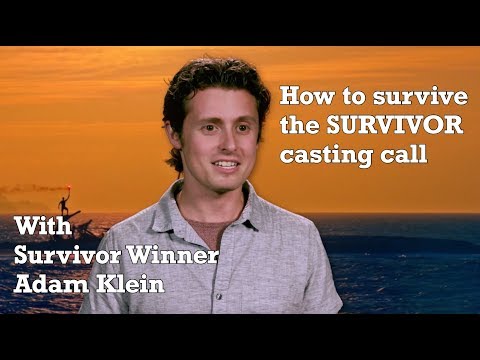Survivor Audition Advice from Survivor Winner Adam Klein (Interview)