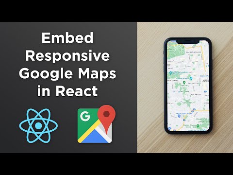Embed Responsive Google Maps in React JS