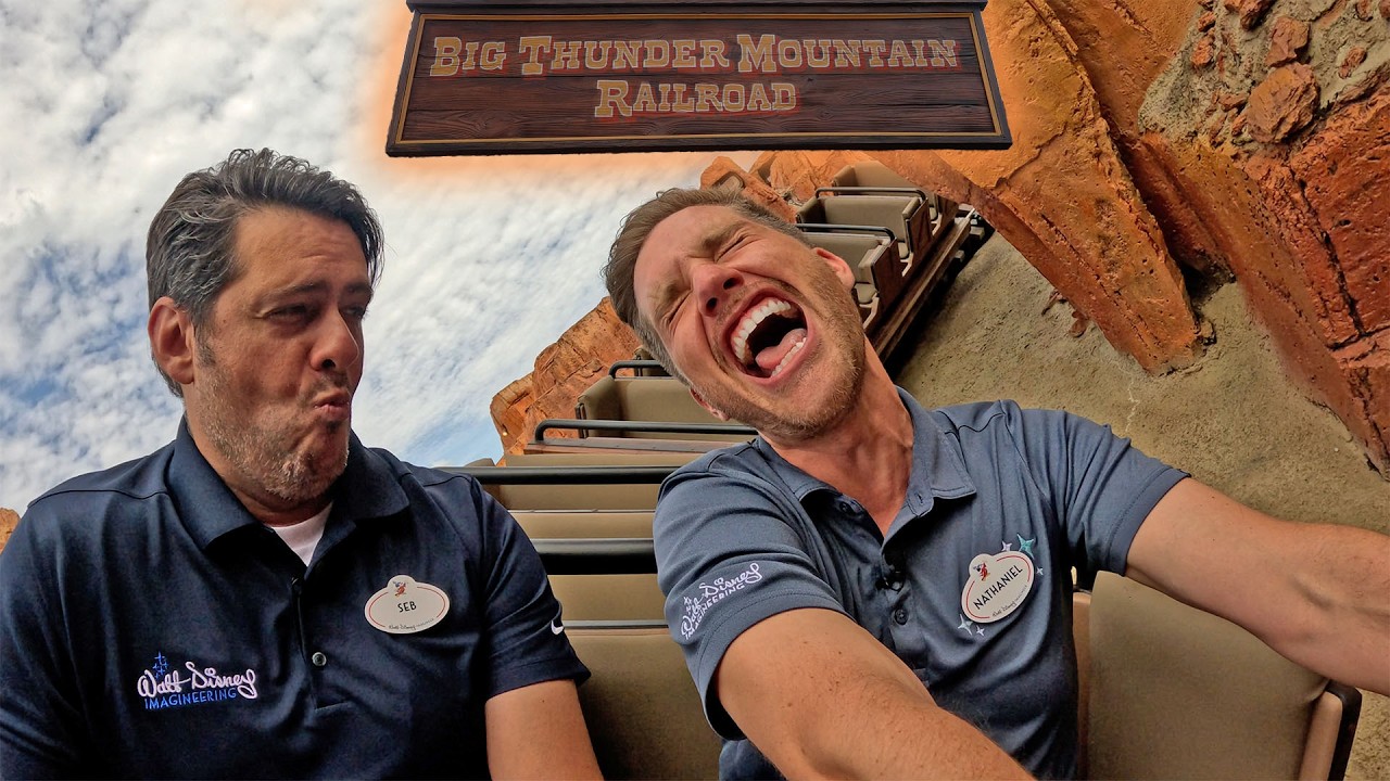 Big Thunder Mountain Railroad Walt Disney World Ride-A-Long with Imagineers!