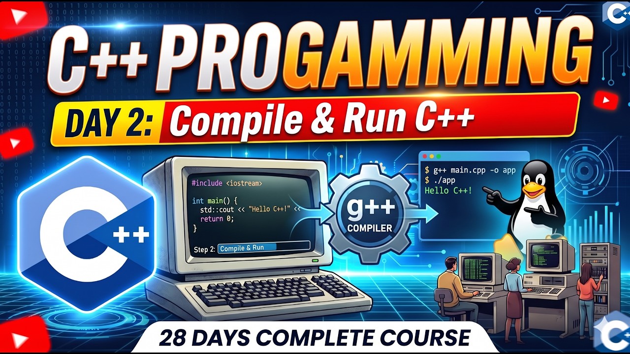 C++ Day 2: How to Compile and Run Your Code