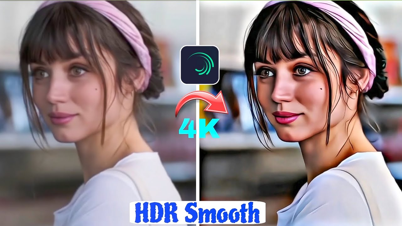Alight Motion 4K CC Sharpen Quality Video Editing / Low Quality Video To High Quality Video Tutorial