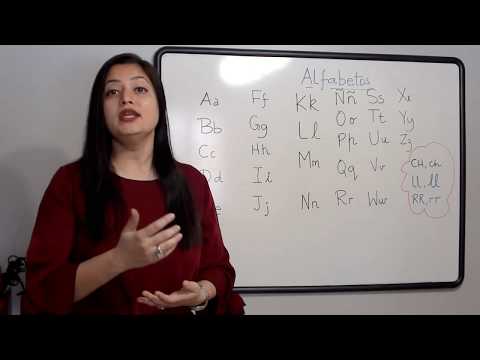 Step 1 : Spanish Alphabets (Hindi)