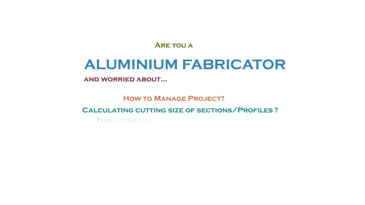 Aluminium Window cutting mobile app