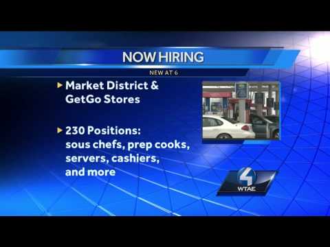 Giant Eagle hiring for 230 GetGo, Market District Express positions