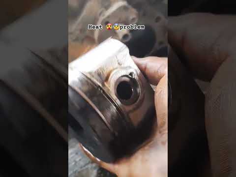 the heat, the pustum was damaged Bobcat Engine #subscribe