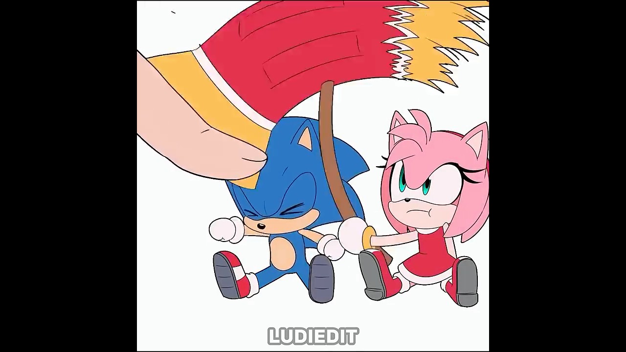 SONIC X ROUGE X AMY = DISASTER ☠😨#sonic #shorts #animation