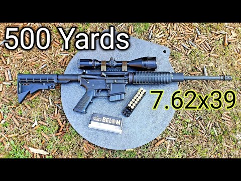 7.62x39 Long Range - 400 & 500 Yards (Accurately)
