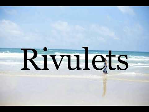 How To Pronounce Rivulets🌈🌈🌈🌈🌈🌈Pronunciation Of Rivulets