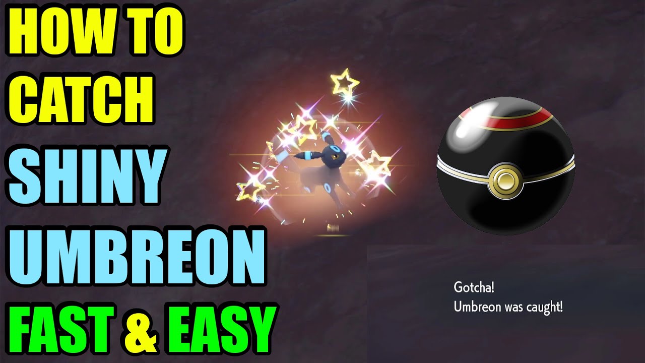 How to Catch Shiny Umbreon Pokemon Scarlet and Violet