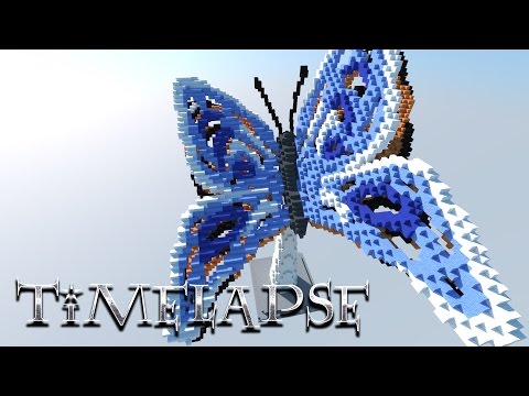 Minecraft Timelapse - Butterfly Minecraft Map