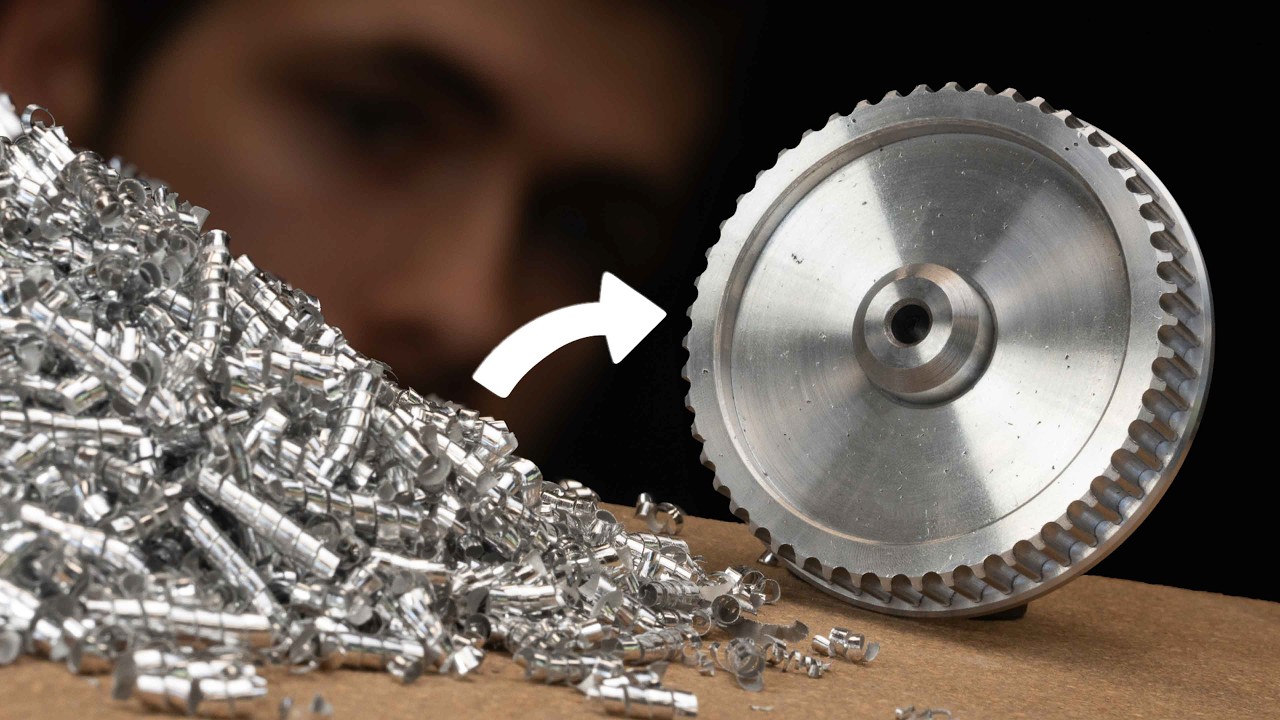Can I make a precision component from scrap metal?