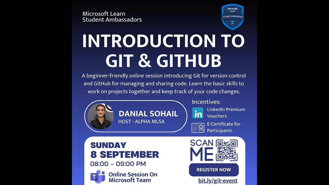 Introduction to Git & GitHub - MLSA Event