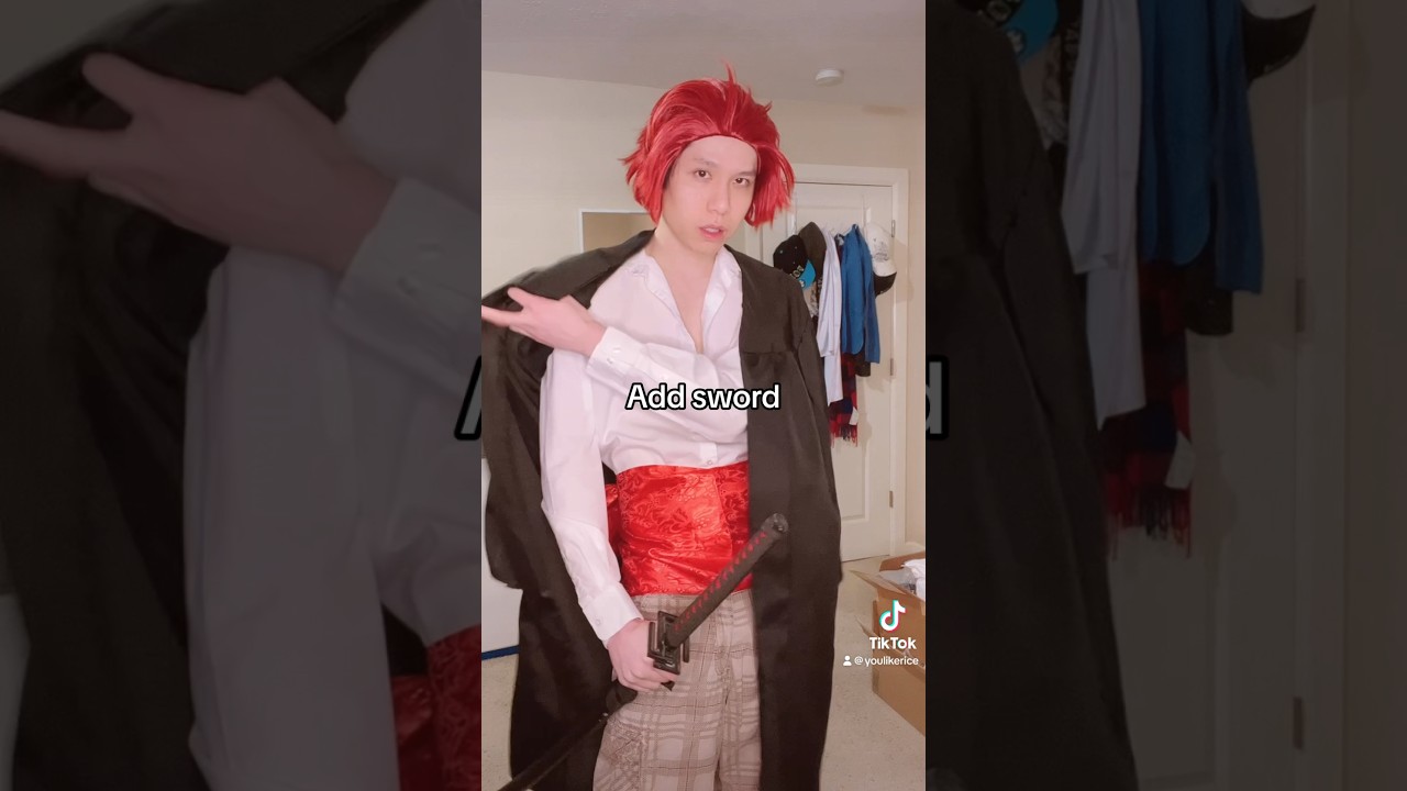Getting Into My Budget Shanks Cosplay