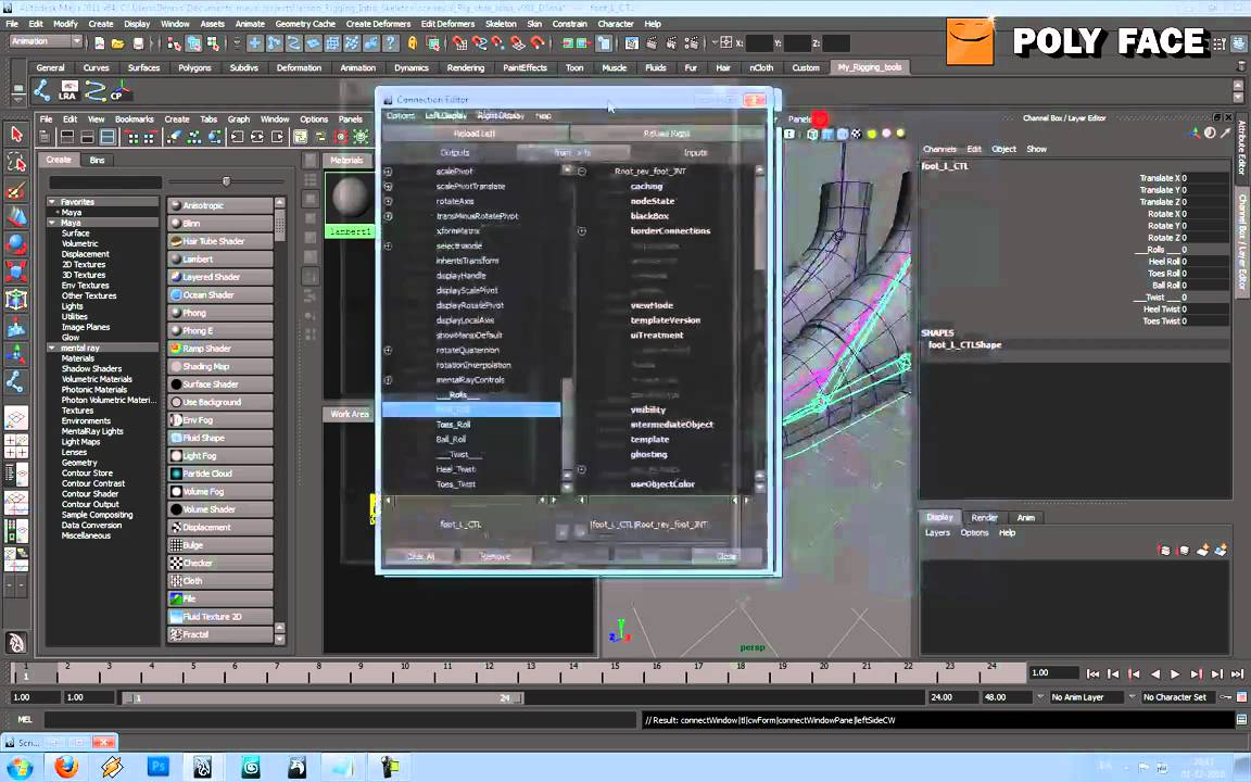 Maya Tutorial - Character Rigging - The Leg - Part 3/6