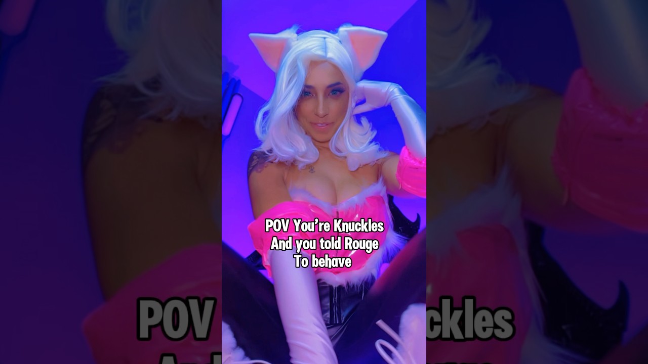 Rouge the Bat don’t mess around XD #cosplay #sonic #gaming