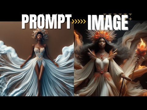 Create UNIQUE AI IMAGES using these prompts with BING AI