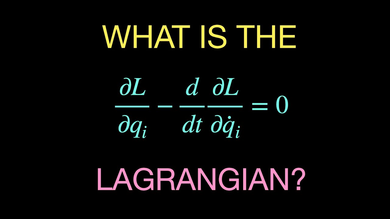Introduction to Lagrangian Mechanics