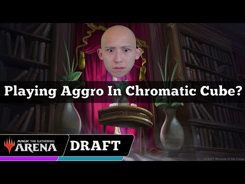 Playing Aggro In Chromatic Cube? | Chromatic Cube Draft | MTG Arena