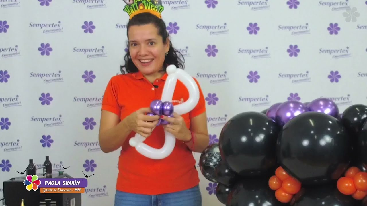 Webinar Halloween Bouquet | Balloon Decor Tutorial